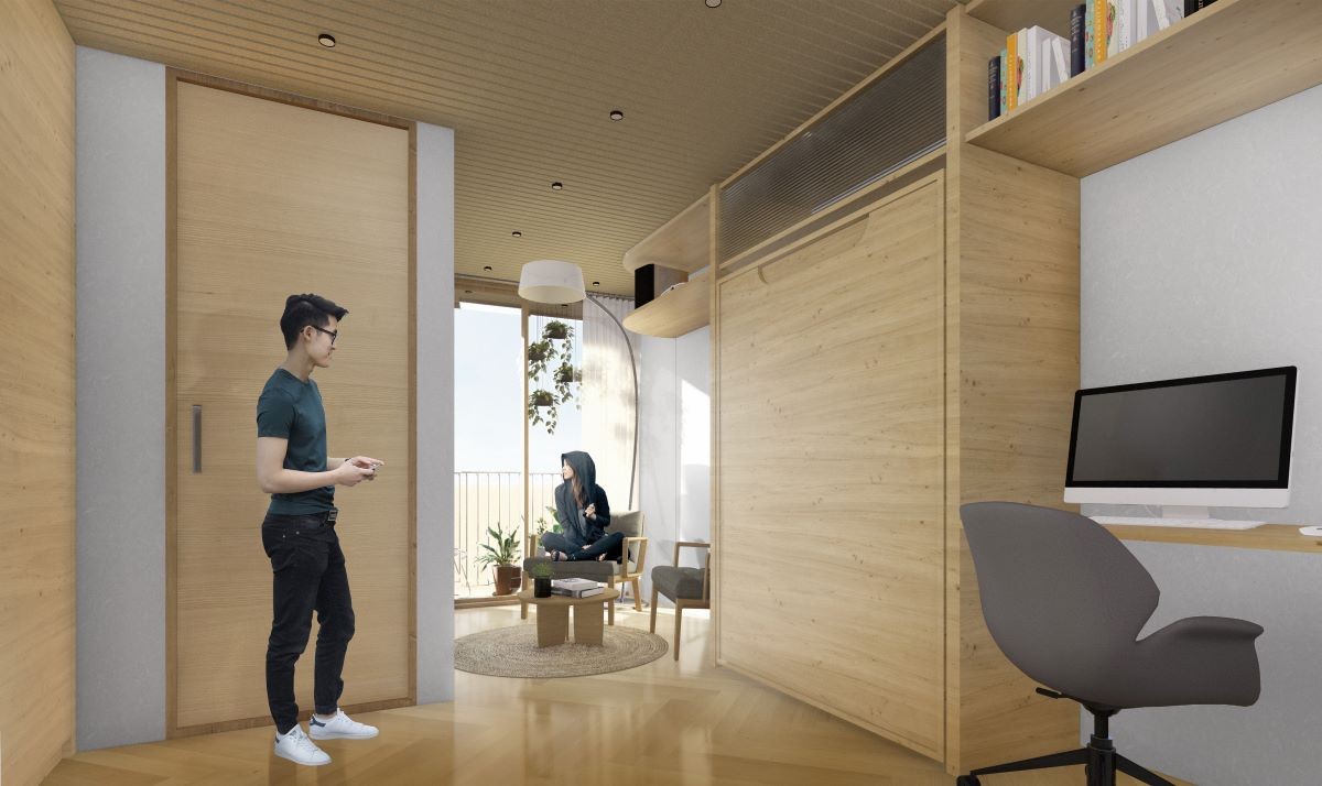 Microhome 9 2nd Prize Winner - Jenga | Kingspan Group