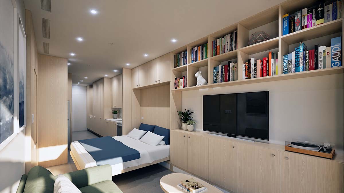 1st Prize Winner: Urban Residential Pods | Kingspan Group