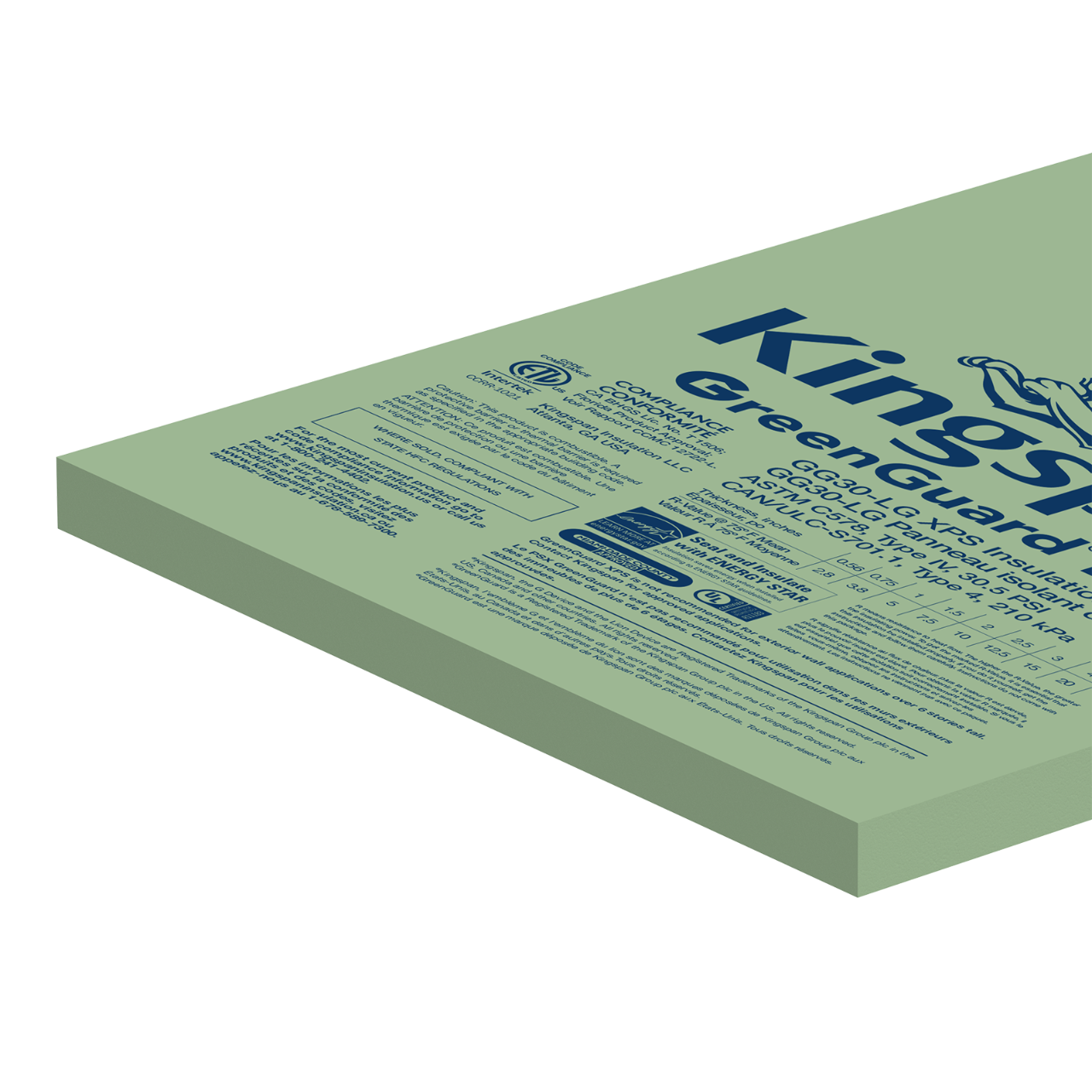 Greenguard Gg60 Lg Xps Insulation Board Kingspan Ca